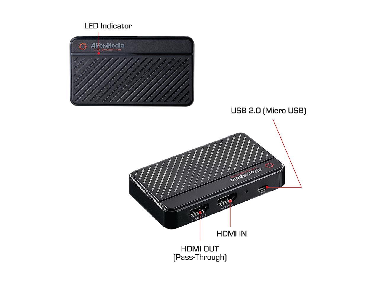 AVerMedia Live Gamer MINI Video Capturing Device, GC311 - Newegg.com
