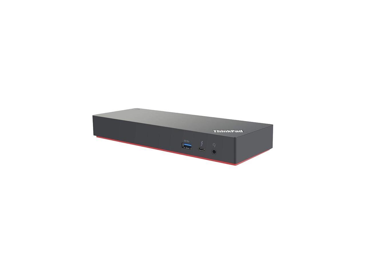 Lenovo ThinkPad Thunderbolt 3 Workstation USB Dock, Black - Newegg.ca