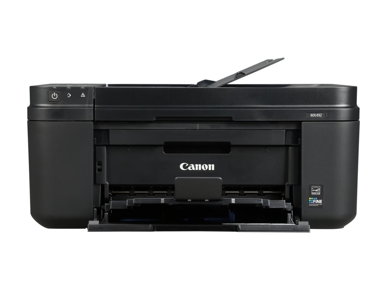 Canon PIXMA MX492 4800 x 1200 dpi USB/Wireless All-In-One Inkjet ...