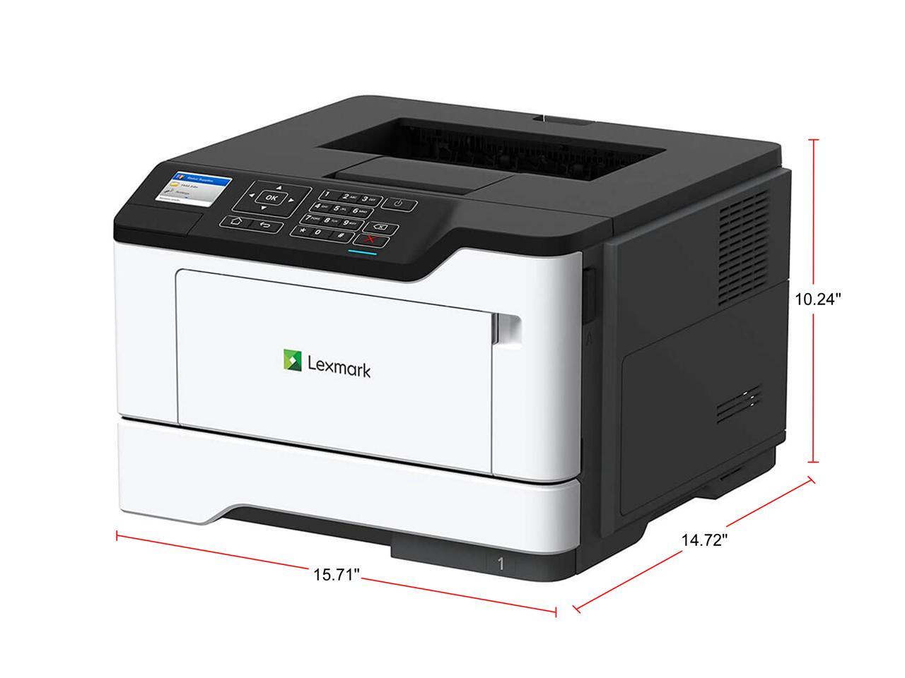 Lexmark - 36SC371 - Lexmark B2546dw Desktop Laser Printer - Monochrome ...