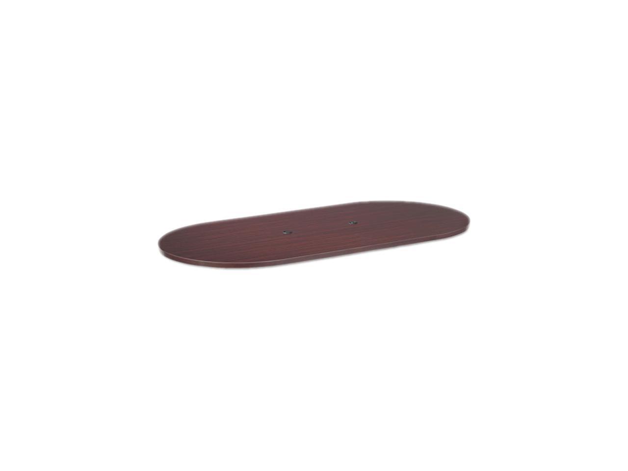 Valencia Series Racetrack Table Top, 95-1/4w x 47d, Mahogany - Newegg.com