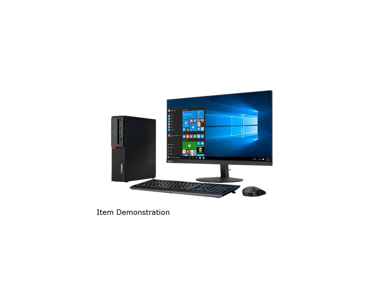 ThinkCentre M725s SFF 10VT000NUS Desktop Computer - AMD Ryzen 5 2400G ...