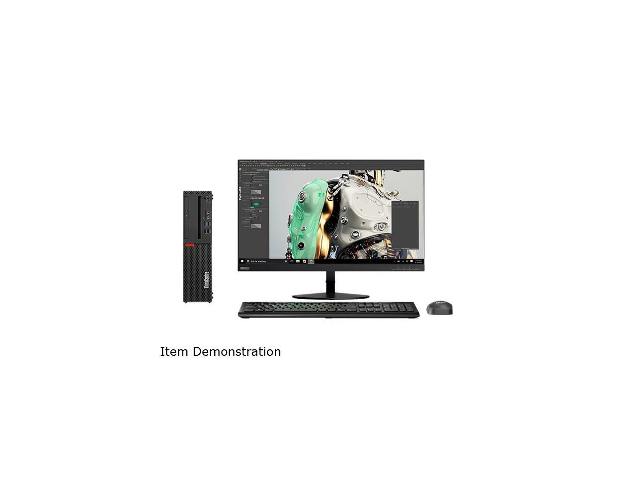 ThinkCentre M725s SFF 10VT000NUS Desktop Computer - AMD Ryzen 5 2400G ...