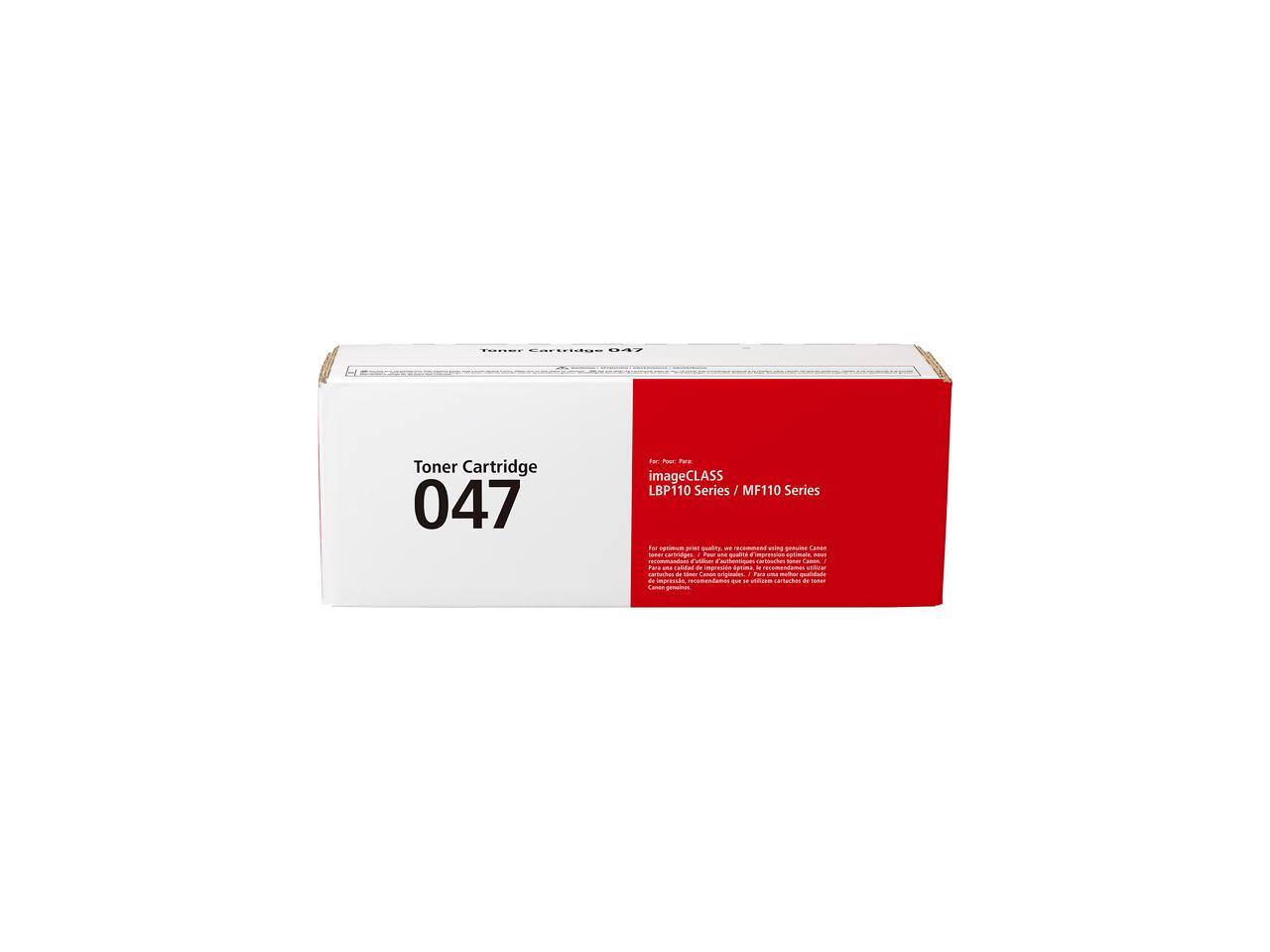 Canon 047 Original Toner Cartridge - Black - Laser - 1600 Pages - 1 ...