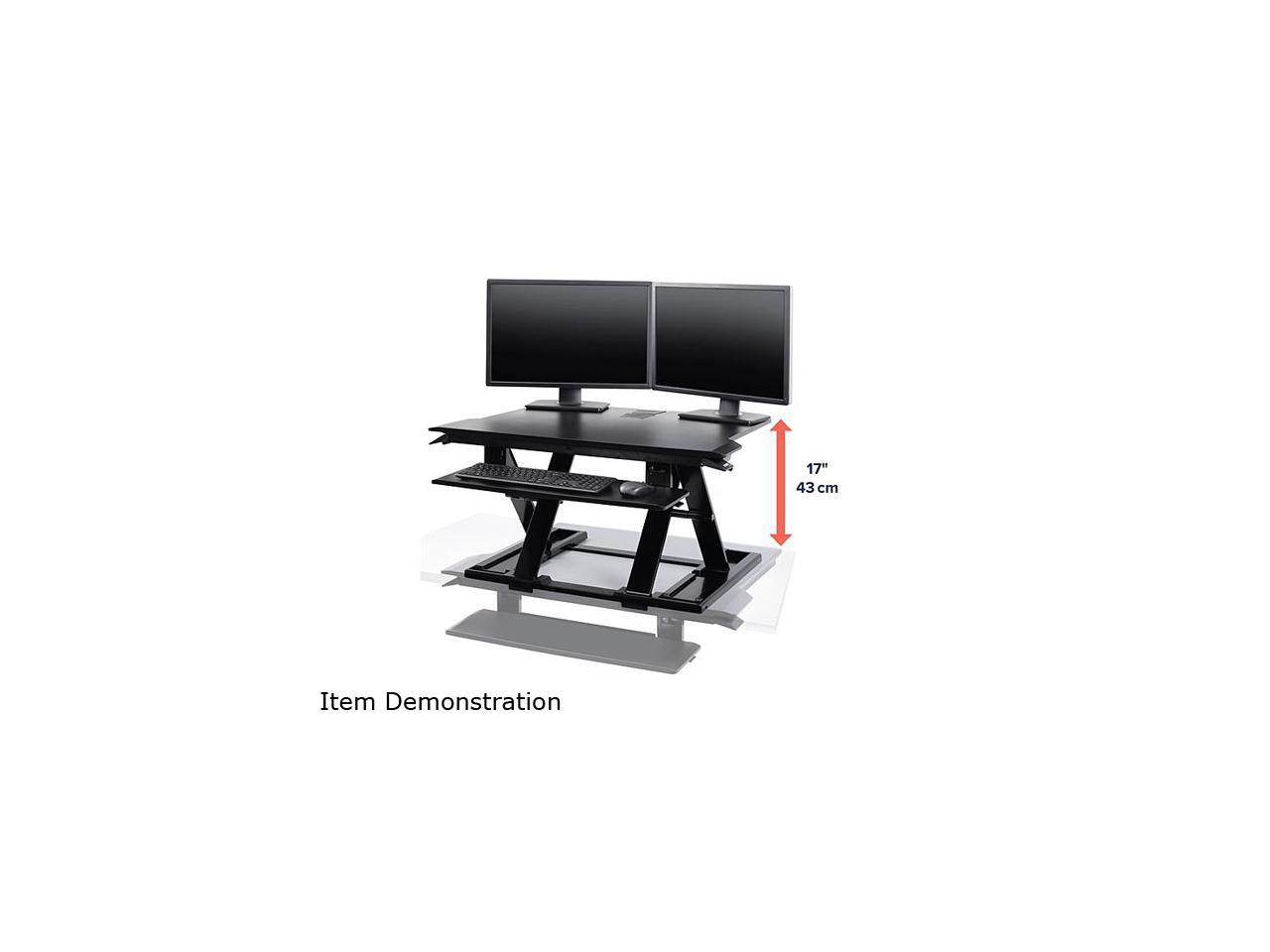 Ergotron 33-467-921 WorkFit-TX Standing Desk Converter, Sit-Stand Desk ...