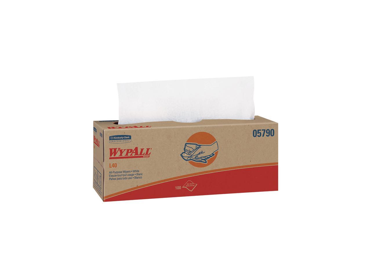 WypAll L40 Disposable Cleaning and Drying Towels (05790), Limited Use ...