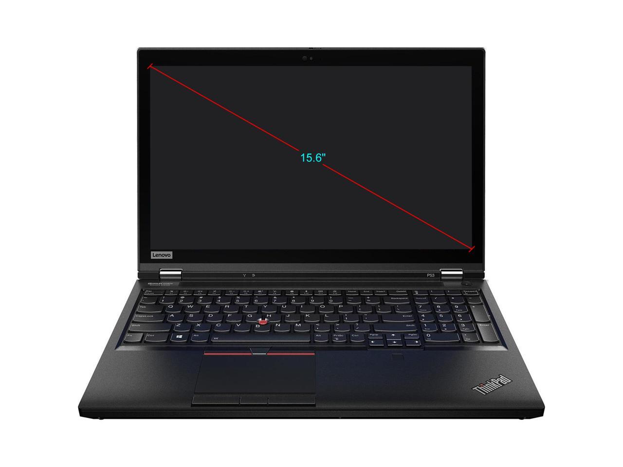 Lenovo ThinkPad P53 Mobile Workstation 20QN001VUS - Intel Six Core i7 ...