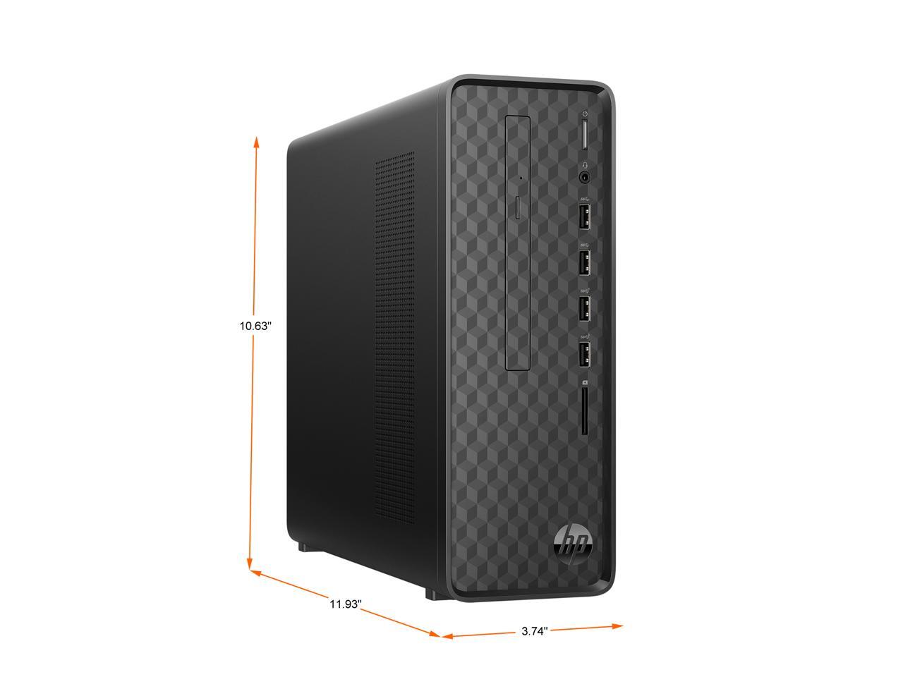 HP Desktop Computer Slim S01-aF0020 AMD Athlon Gold 3150U (2.40 GHz) 8 ...