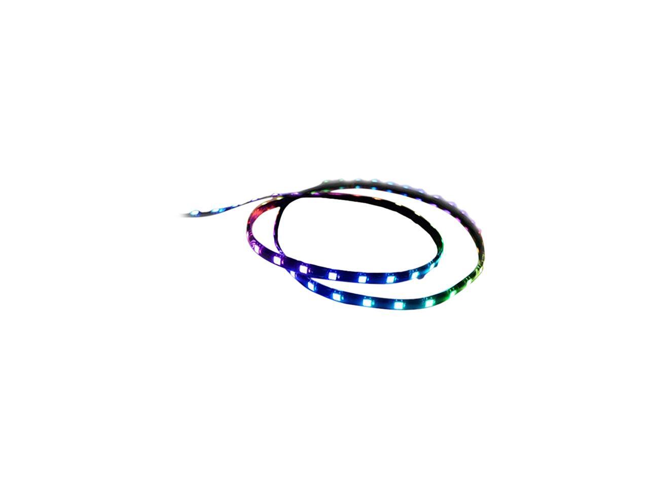 Extended Computer Magnetic 5V 3 Pin LED Strip - 2PCS RGB LED Strip ...