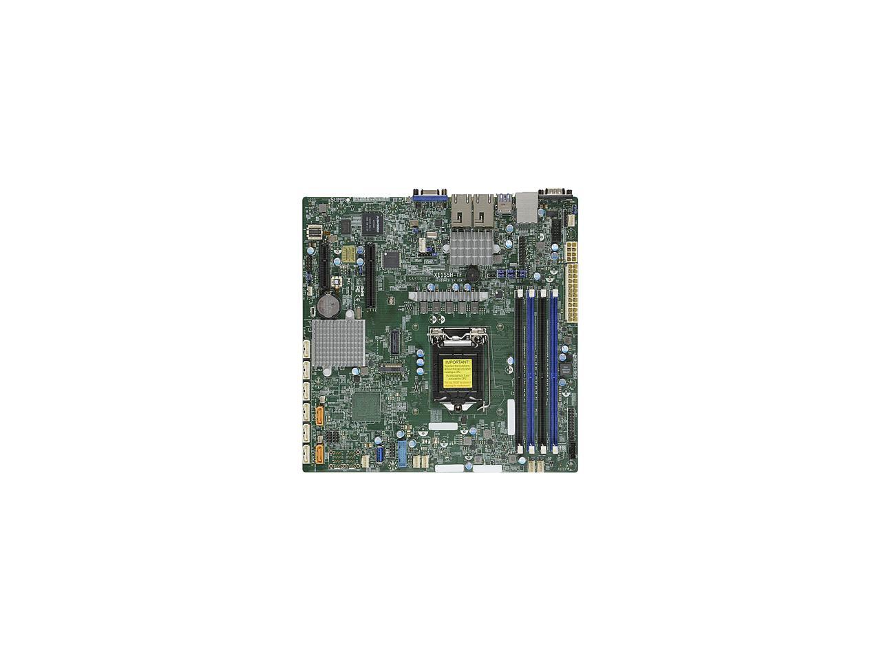 Supermicro X11SSH-TF Motherboard - Newegg.com