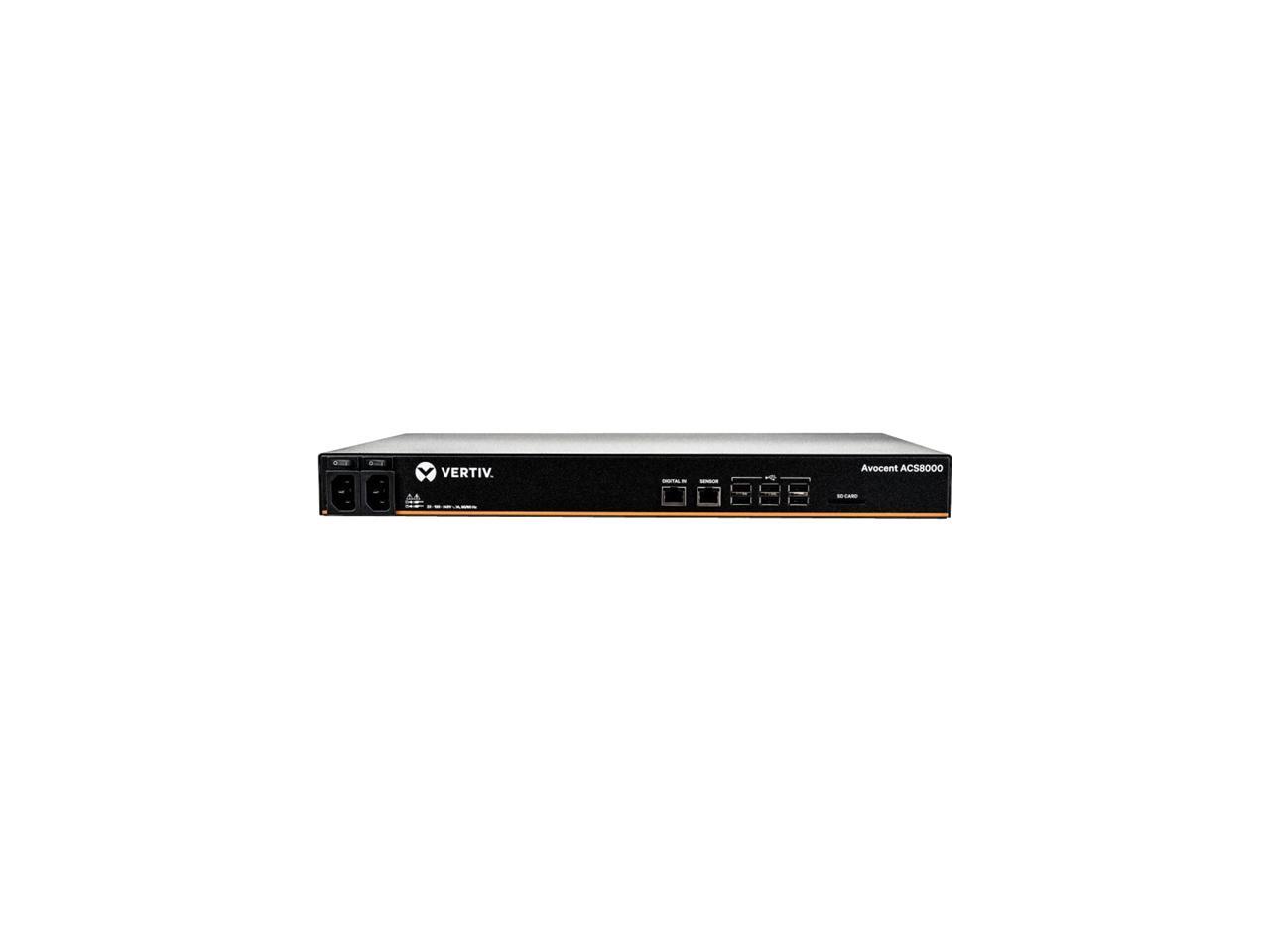 Vertiv Avocent ACS8048DAC-400 ACS8000 Serial Console - 48 port Console ...