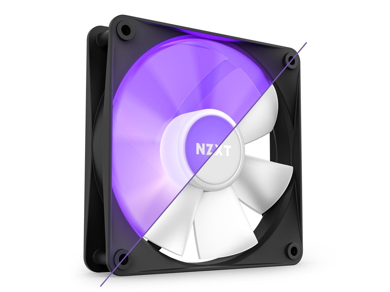 NZXT F140 RGB Core - 140mm Hub-Mounted RGB Fan - 8 Individually ...