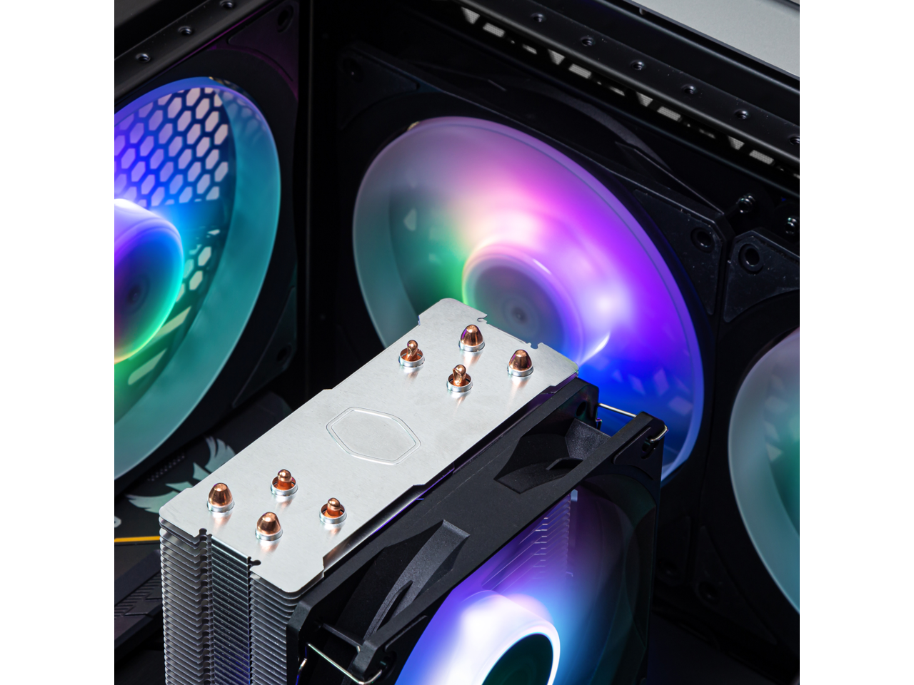 Cooler Master Mobius 120P ARGB High Performance Interconnecting Ring ...