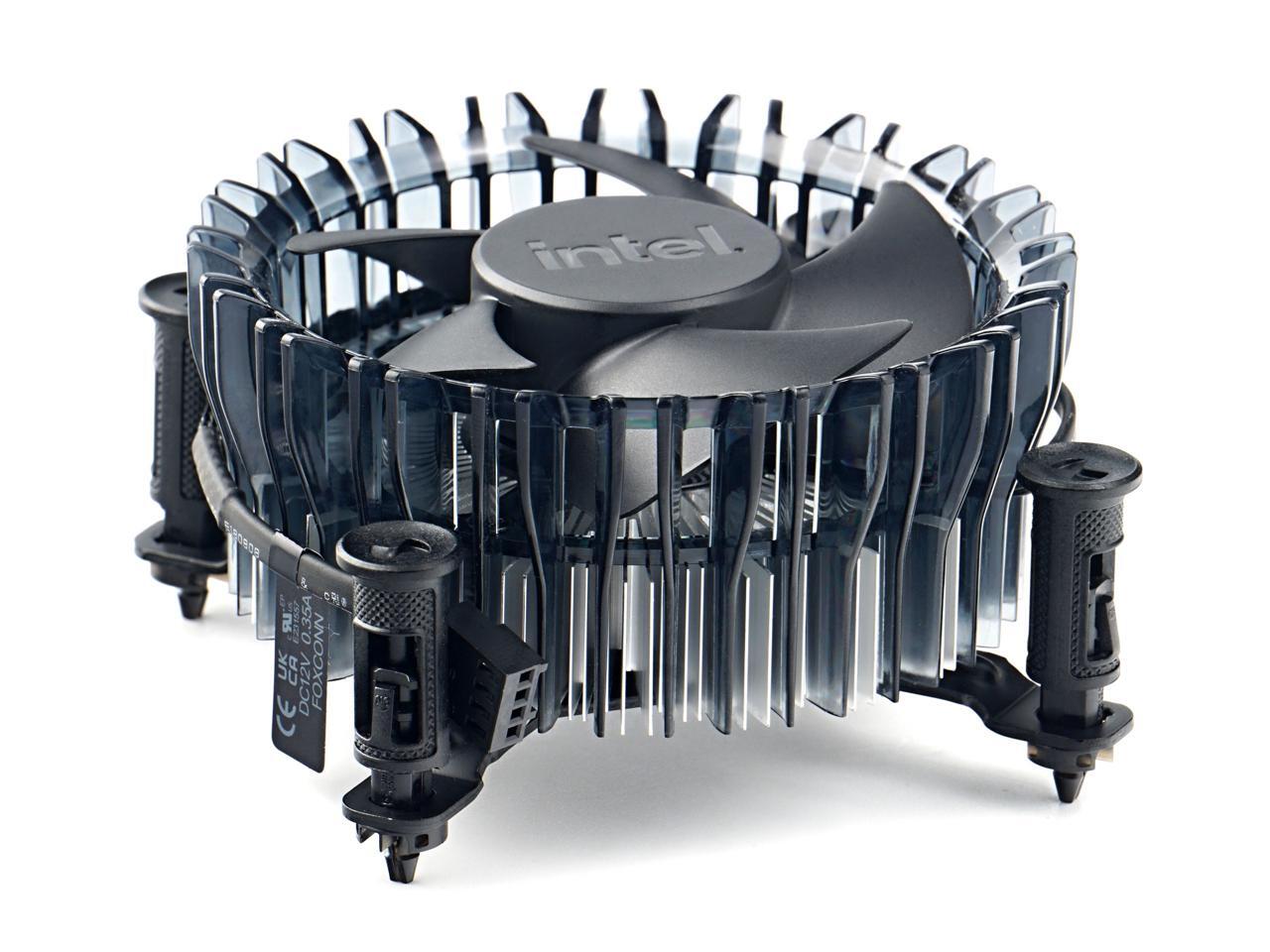 Intel Laminar RS1 Cooling Fan/Heatsink - 1 Pack - 3.94" Maximum Fan ...