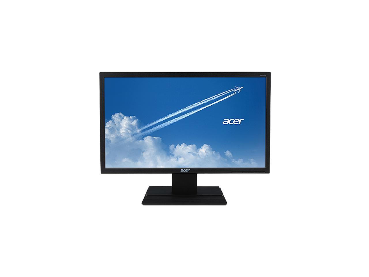 Acer 19.5" IPS WXGA+ LCD Monitor IPS 6 ms 1440 x 900 D-Sub V206WQL b UM ...