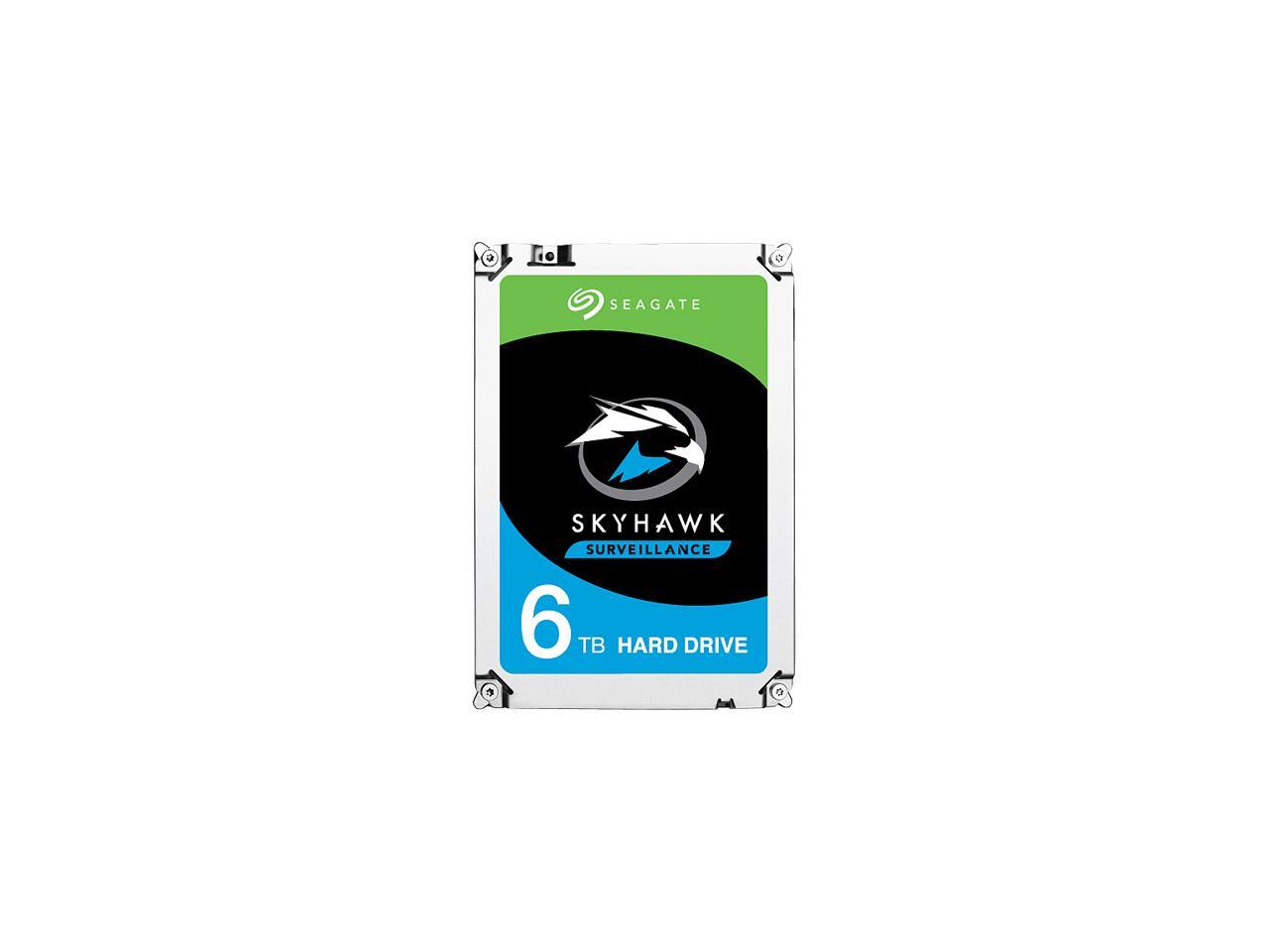Seagate SkyHawk ST6000VX001 6TB 3.5" Internal Hard Drive - SATA 6.0Gb/s ...