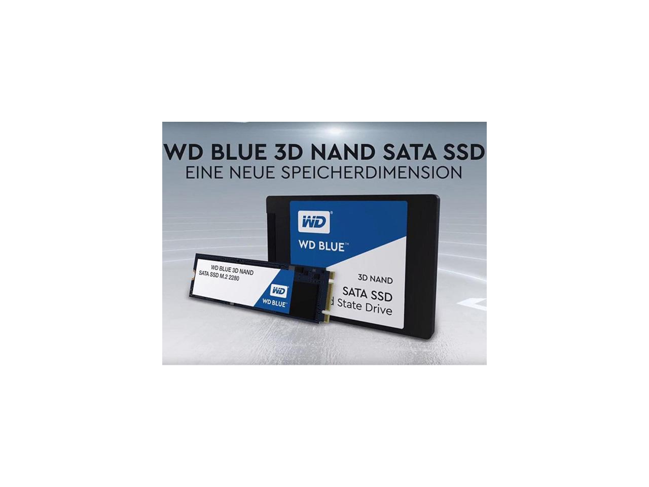 Wd Blue 3D Nand 2Tb Pc Ssd - Sata Iii 6 Gb/S M.2 2280 Solid State Drive - Newegg.com