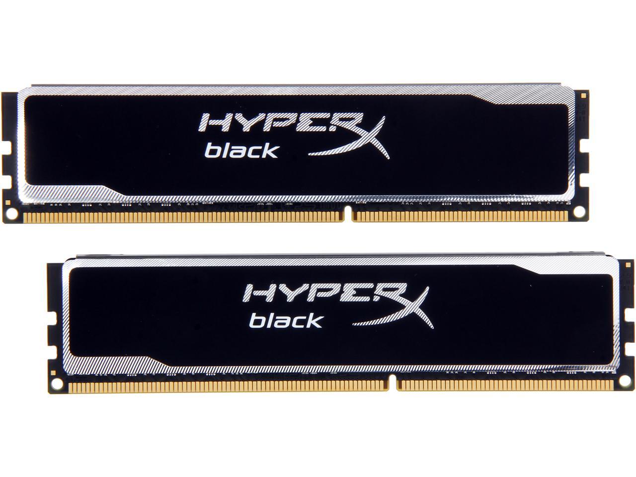HyperX Black Series 8GB (2 x 4GB) DDR3 1333 Desktop Memory Model ...