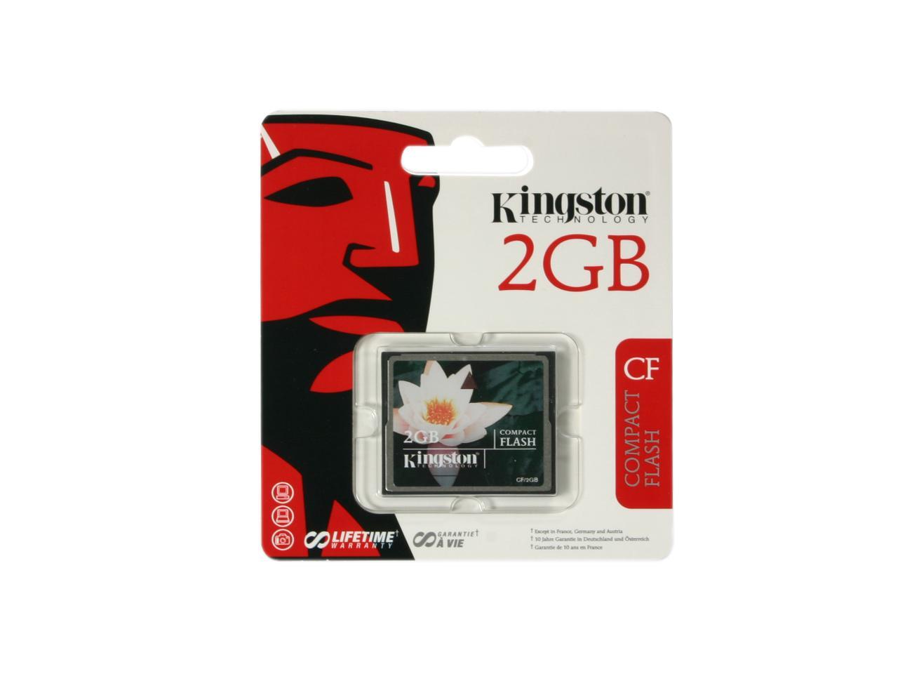 Kingston 2GB Compact Flash (CF) Flash Card Model CF/2GB - Newegg.com