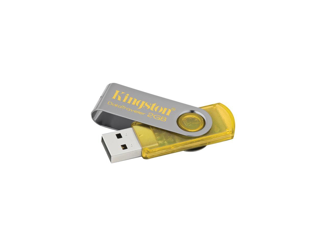 Kingston DataTraveler 101 2GB USB 2.0 Flash Drive (Yellow) - Newegg.com