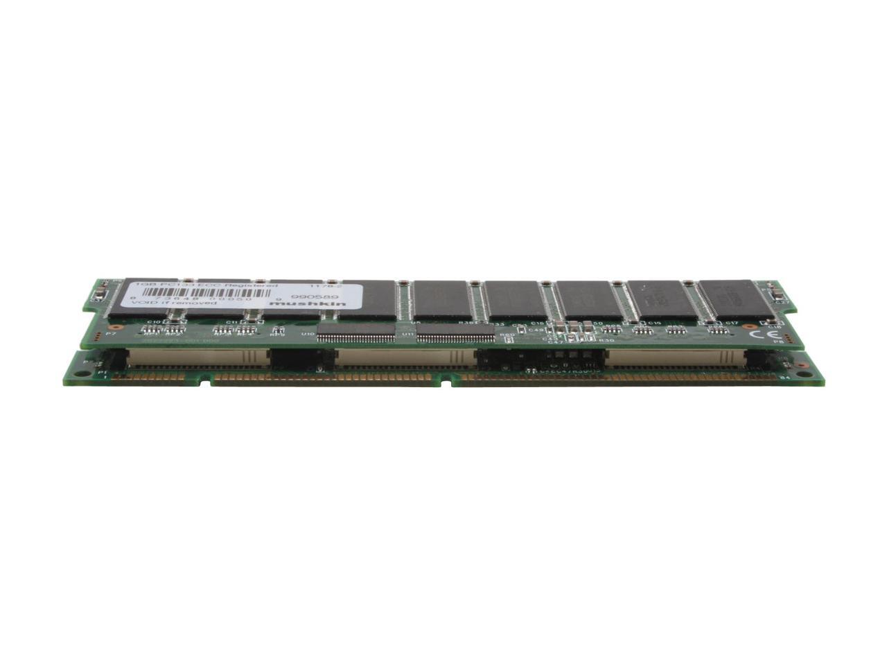 Mushkin Enhanced PC133 1GB ECC Registered PC 133 Server Memory Model ...