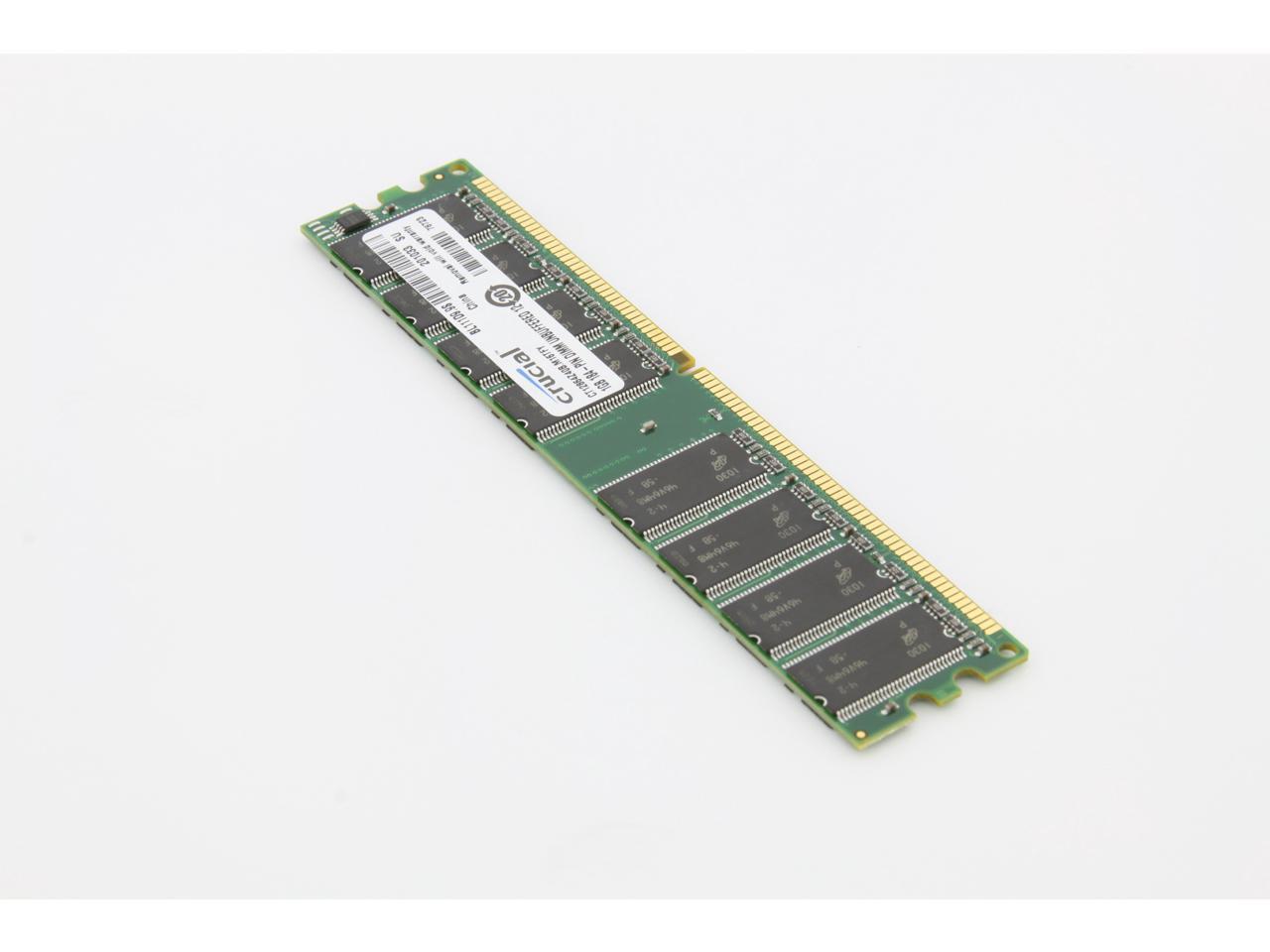 Crucial 2GB (2 x 1GB) DDR 400 (PC 3200) Major Brand Chipset Dual ...