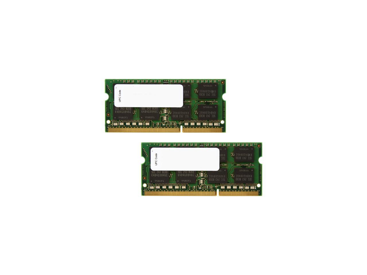16GB (2 x 8GB) 204-Pin DDR3 SO-DIMM DDR3 1600 (PC3 12800) Laptop Memory ...