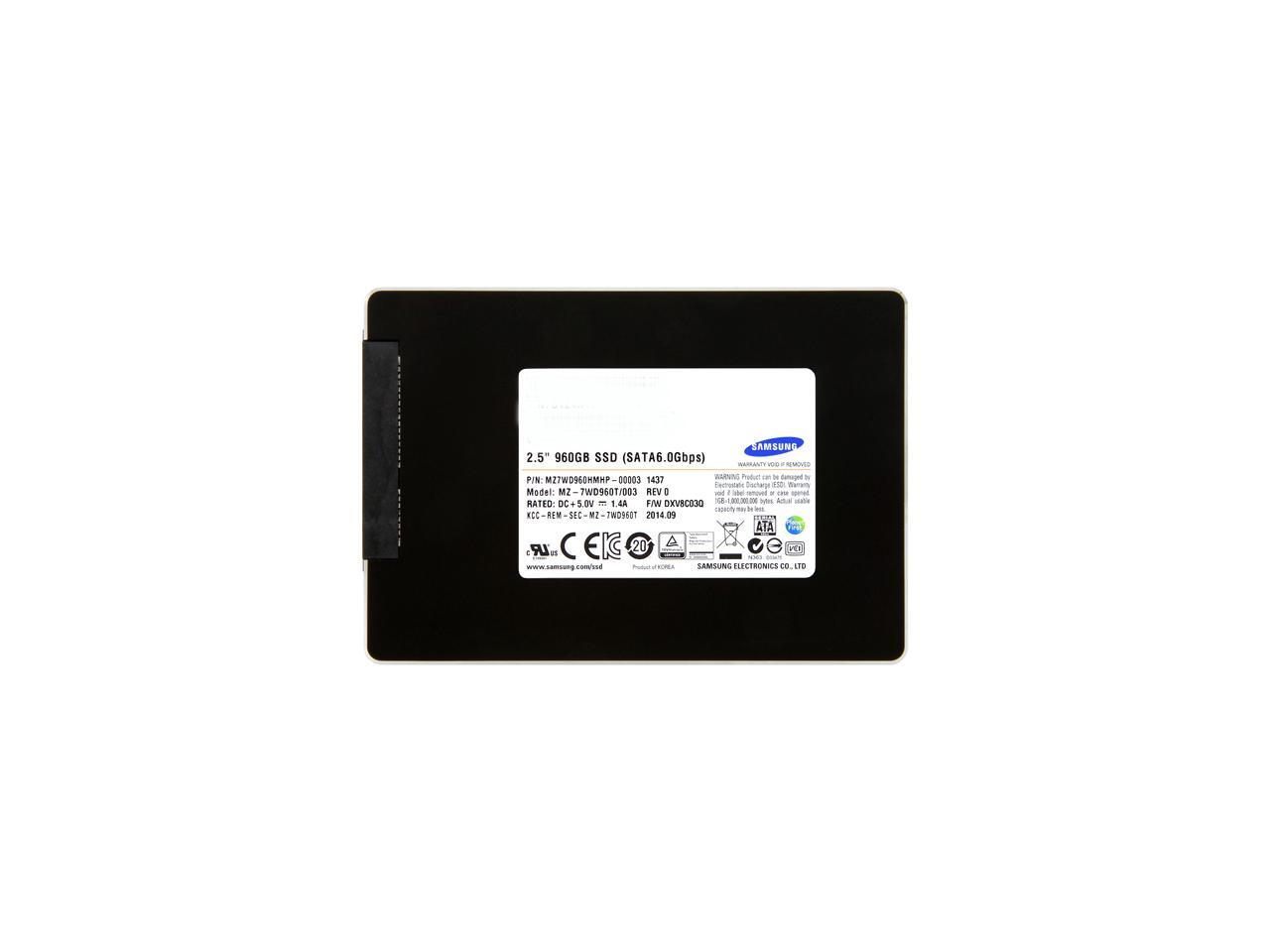 SAMSUNG Data Center Series SV843 2.5" 960GB SATA III V1 MLC VNAND ...