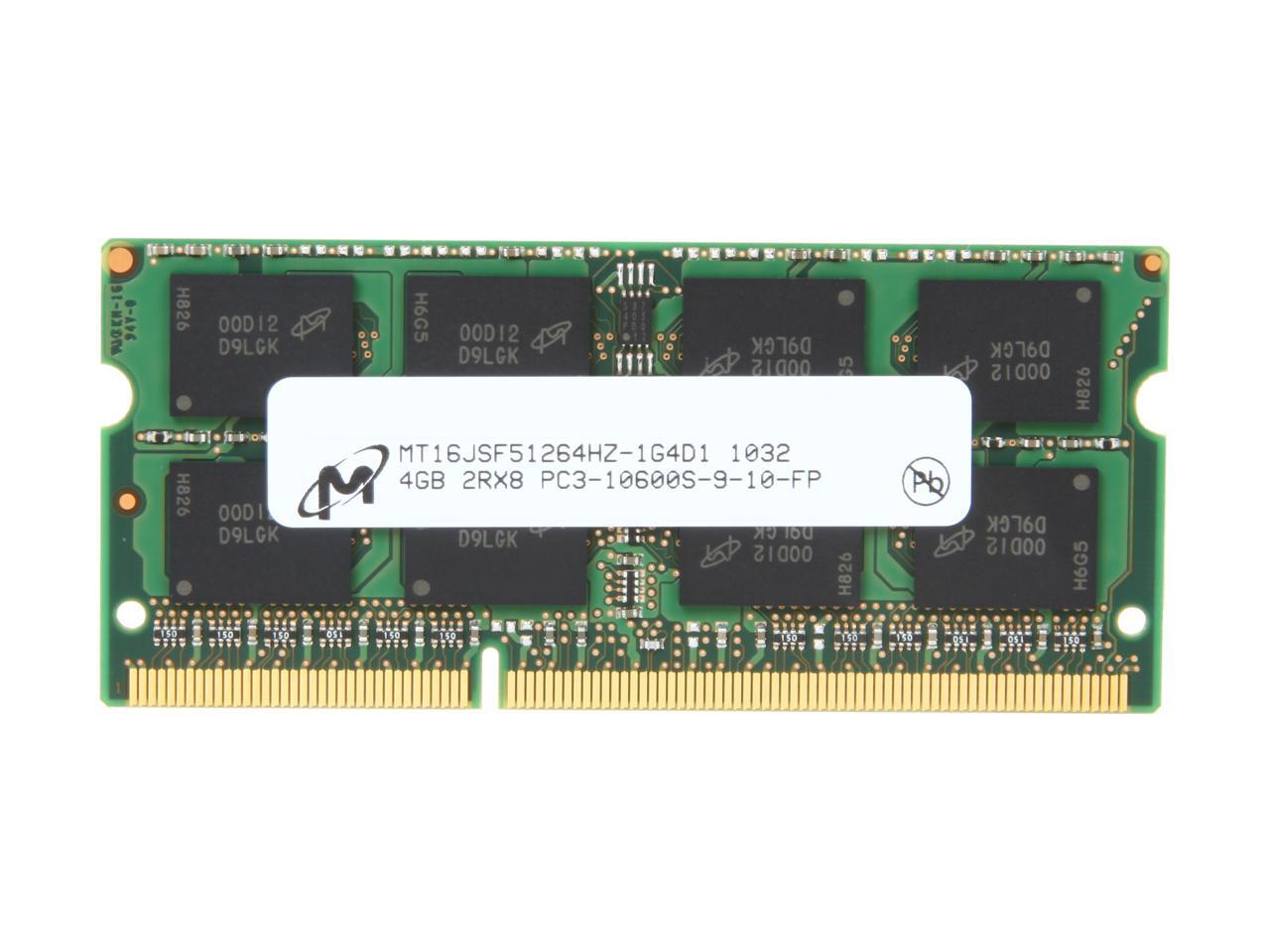 Rendition by Crucial 4GB 204-Pin DDR3 SO-DIMM DDR3 1333 (PC3 10600 ...