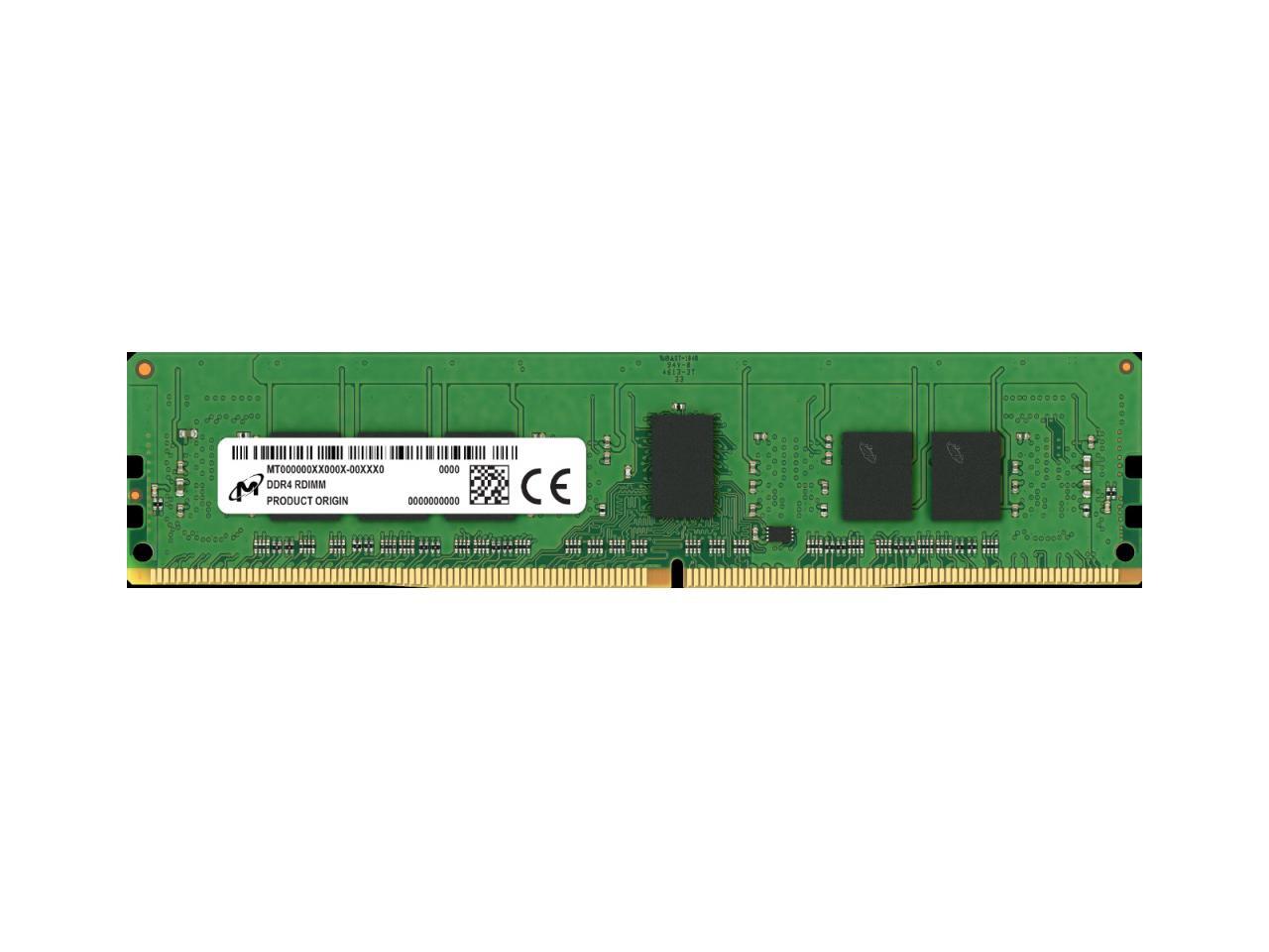 Micron 8GB Server Workstation Memory - DDR4 3200MHz - ECC Parity ...