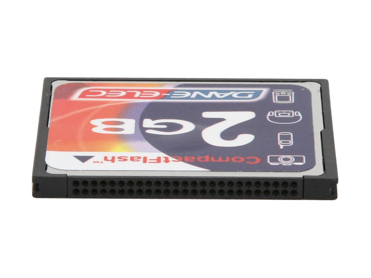 DANE-ELEC 2GB Compact Flash (CF) Flash Card Model DA-CF-2048-R - Newegg.com