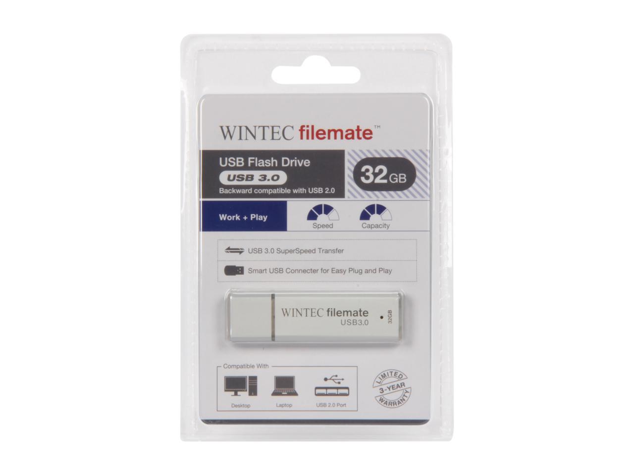 Wintec FileMate 32GB USB 3.0 Flash Drive - Newegg.com