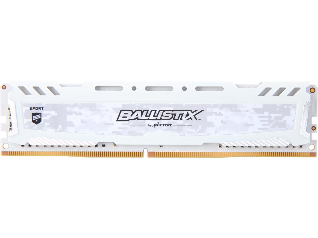 Ballistix Sport LT 8GB DDR4 3000 (PC4 24000) Desktop Memory Model ...