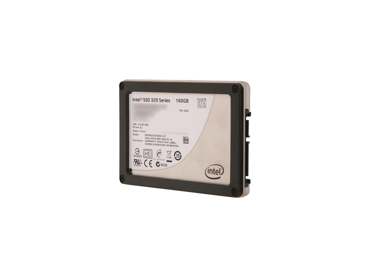 Intel 320 Series 2.5" 160GB SATA II MLC Internal Solid State Drive (SSD ...