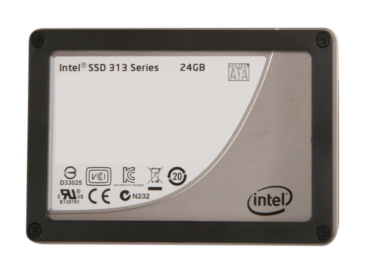 Intel 313 Series Hawley Creek SSDSA2VP024G301 2.5" 24GB SATA II SLC ...