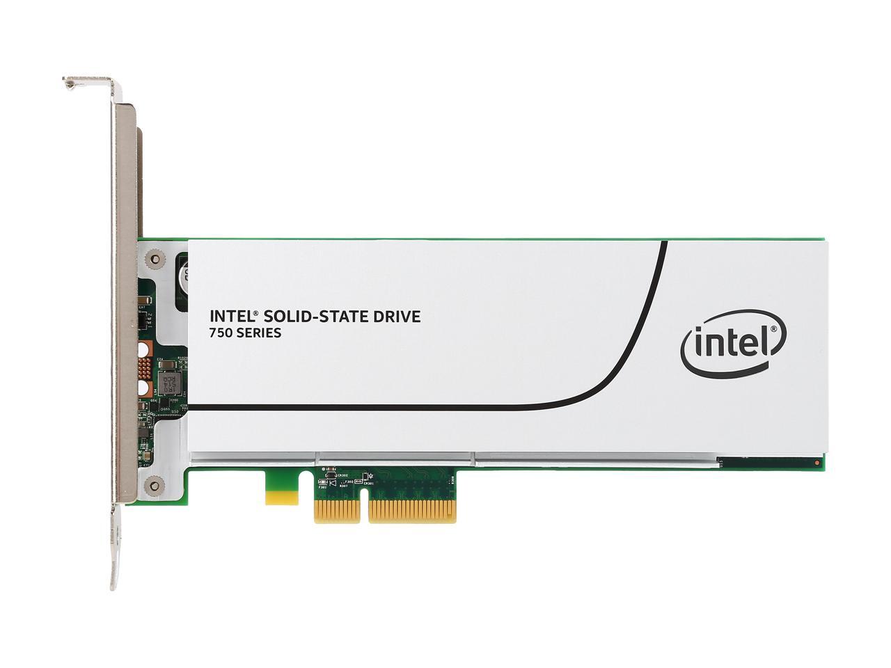 Intel 750 Series AIC 800GB PCI-Express 3.0 x4 MLC Internal Solid State ...