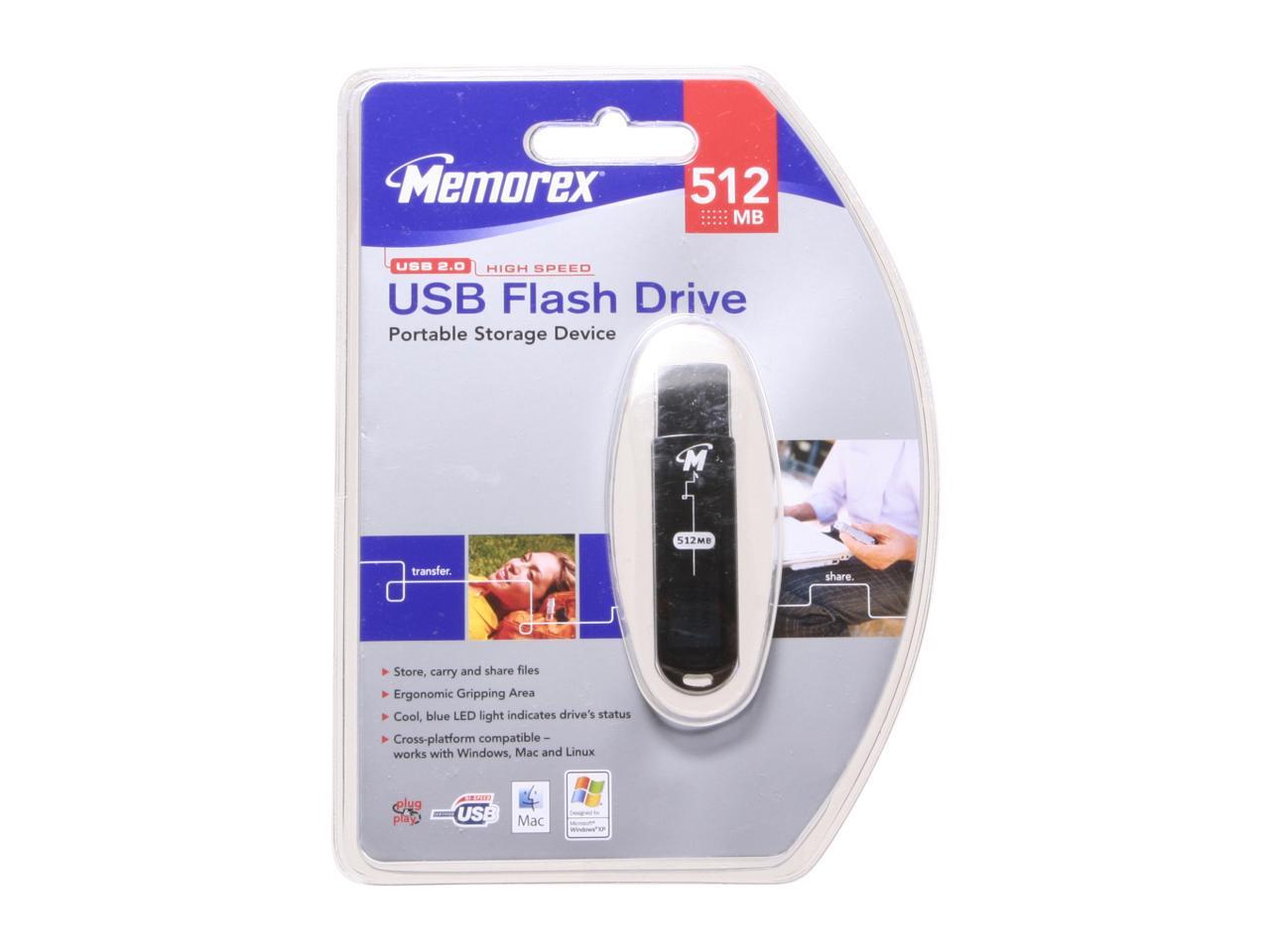 Memorex 512MB Flash Drive (USB2.0 Portable) - Newegg.com
