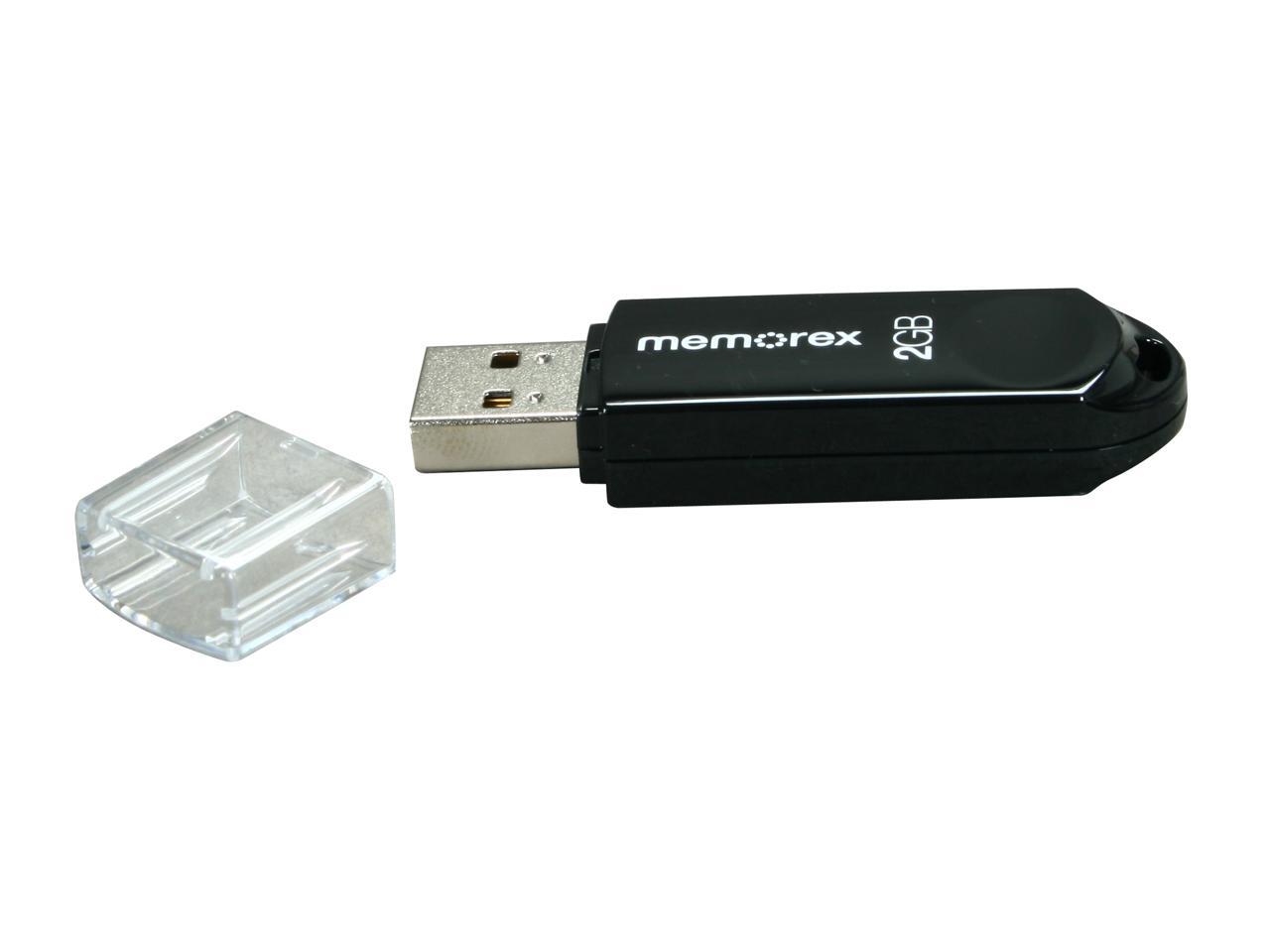 Memorex Mini TravelDrive 2GB USB 2.0 Flash Drive (Black) - Newegg.com