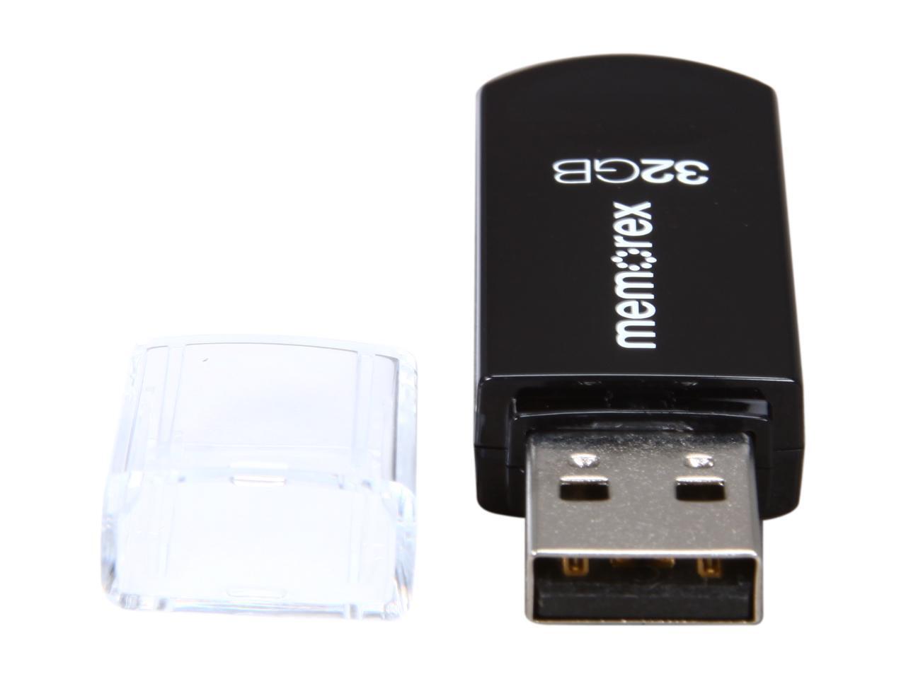 Memorex Mini TravelDrive 32GB USB 2.0 Flash Drive (Black) - Newegg.com