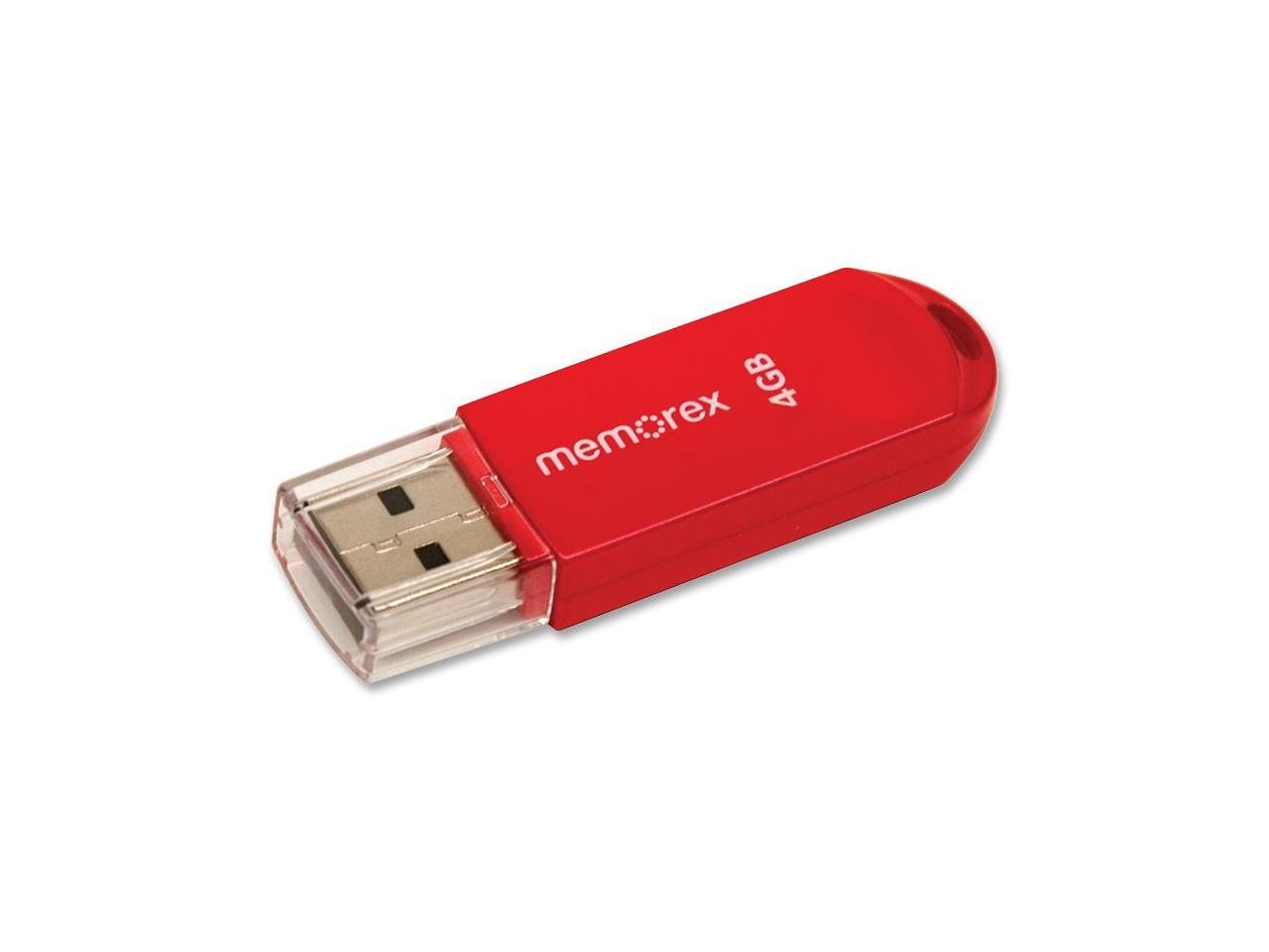Memorex Mini TravelDrive 4GB USB 2.0 Flash Drive (Red) - Newegg.com