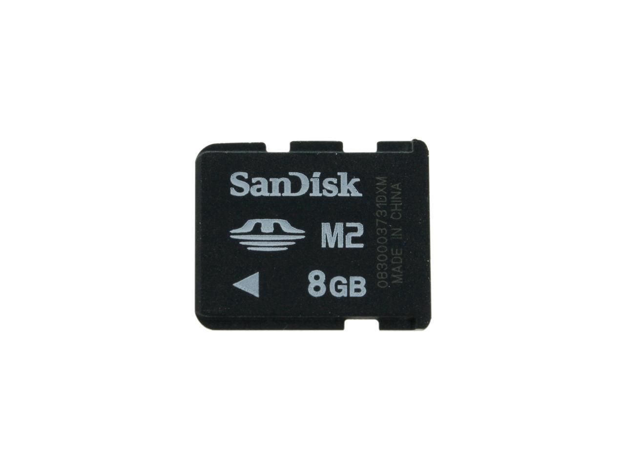 SanDisk Gaming 8GB Memory Stick Micro (M2) Flash Card Model SDMSM2G ...