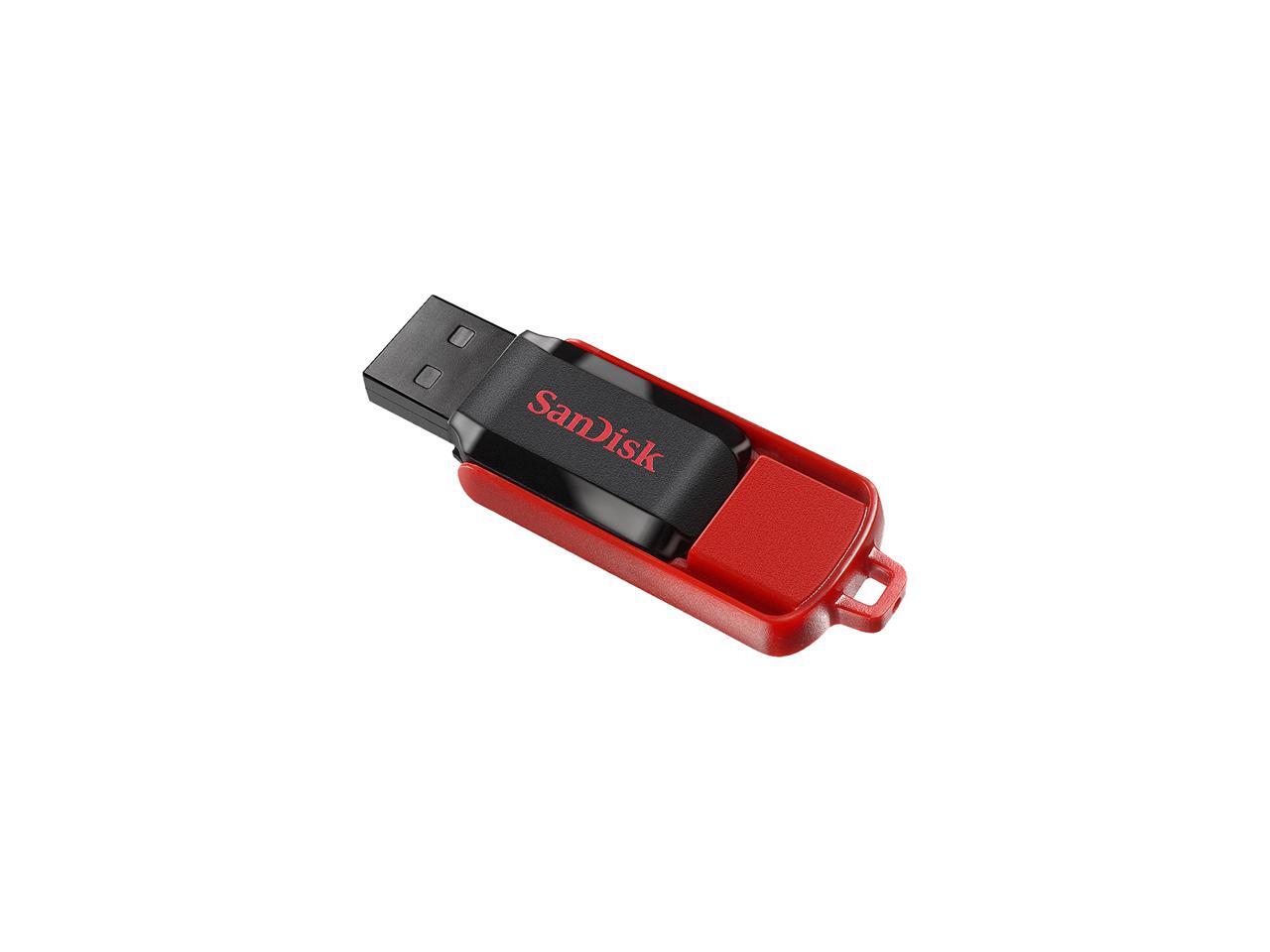 SanDisk Cruzer Switch SDCZ52-008G-B35 8 GB USB 2.0 Flash Drive - Black ...