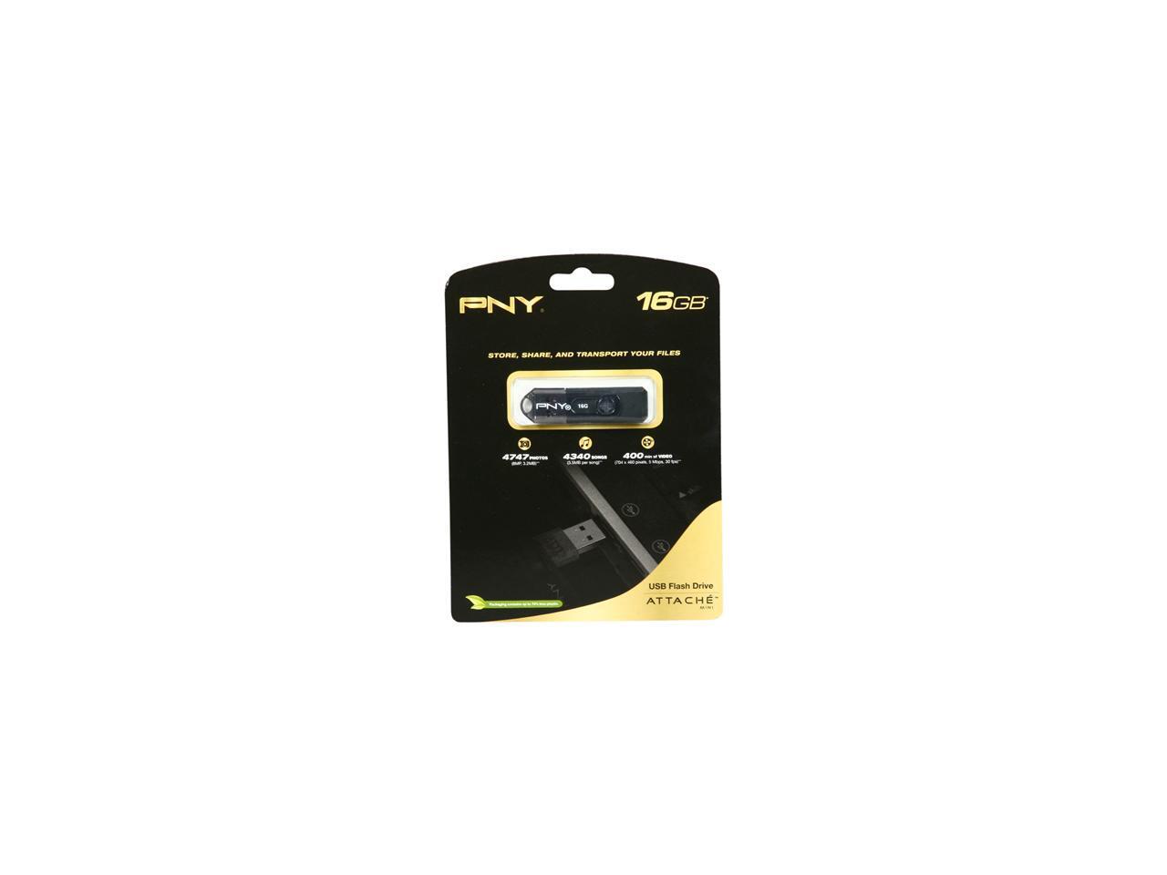 PNY Mini Attaché 16GB USB 2.0 Flash Drive - Newegg.ca