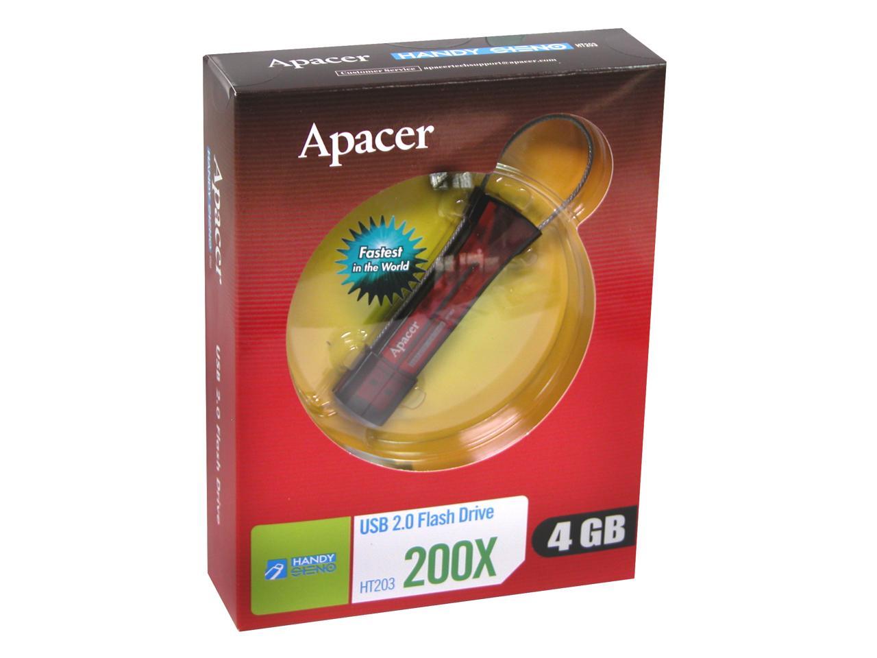 Apacer Handy Steno HT203 4GB Flash Drive (USB2.0 Portable) - Newegg.com