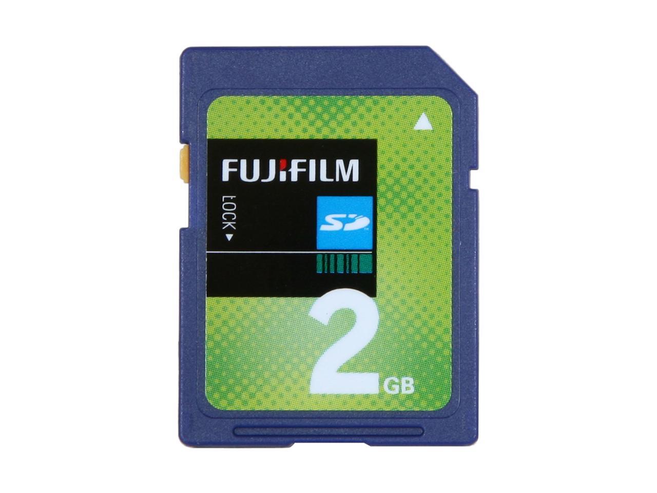 FUJIFILM 2GB Secure Digital (SD) Flash Card Model 600005849 - Newegg.com