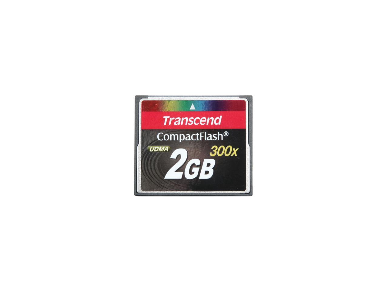 Transcend 2GB Compact Flash (CF) Flash Card Model TS2GCF300 - Newegg.com