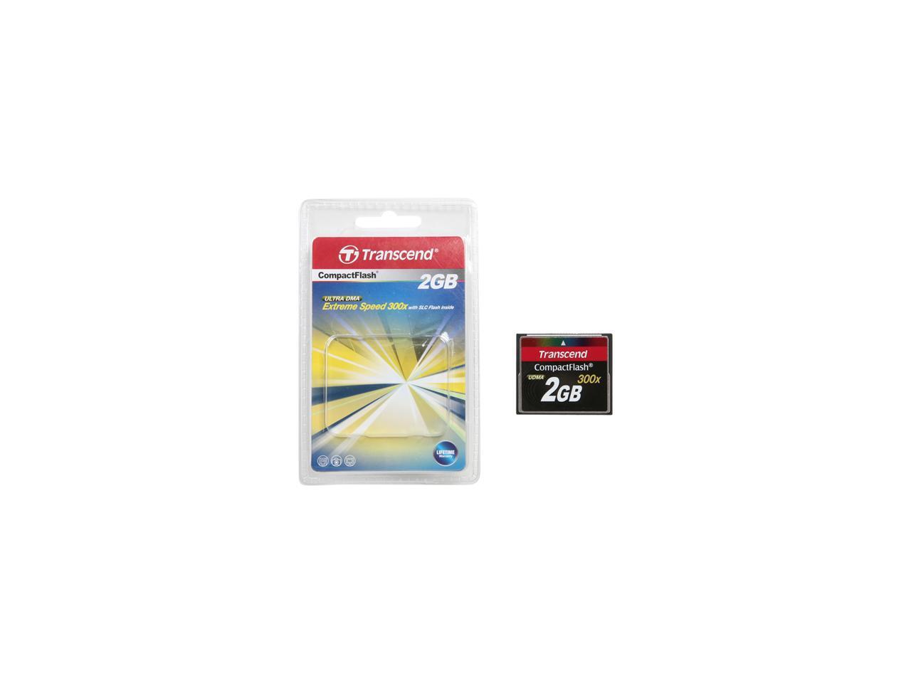 Transcend 2GB Compact Flash (CF) Flash Card Model TS2GCF300 - Newegg.com