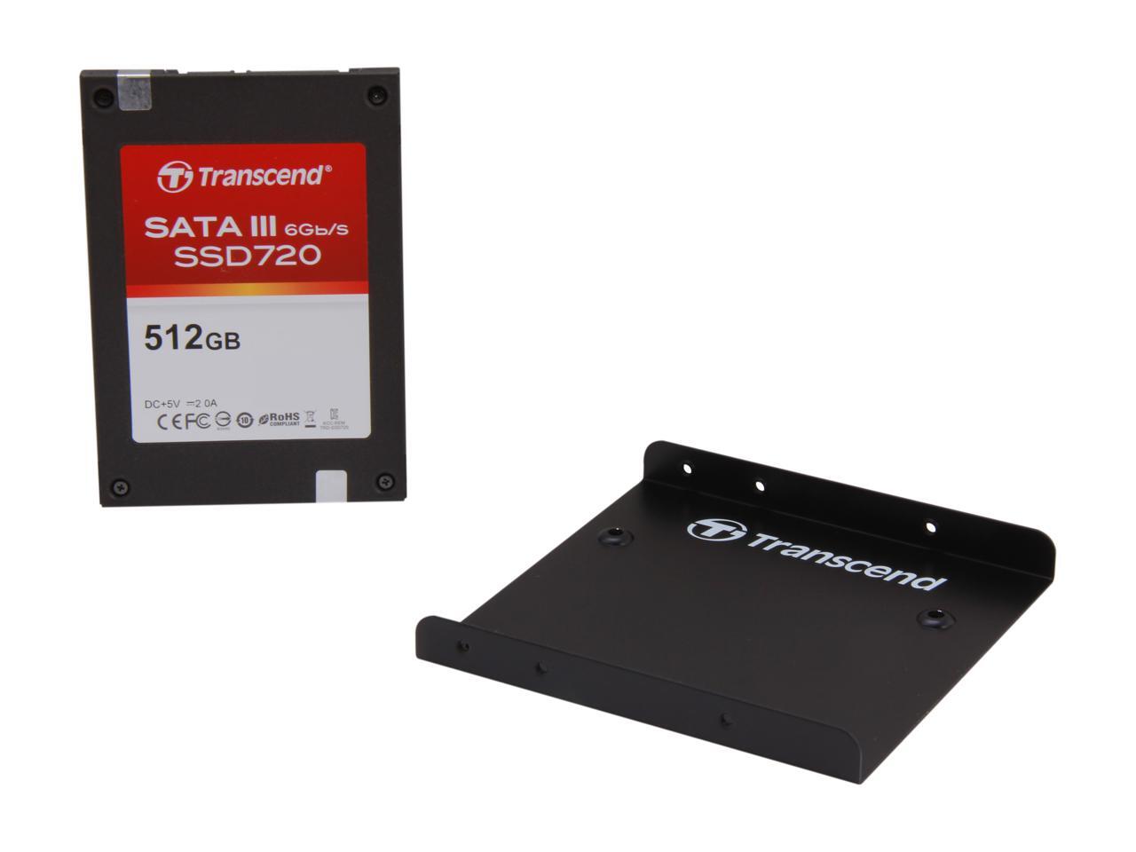 Transcend SSD 720 2.5" 512GB SATA III Internal Solid State Drive (SSD ...