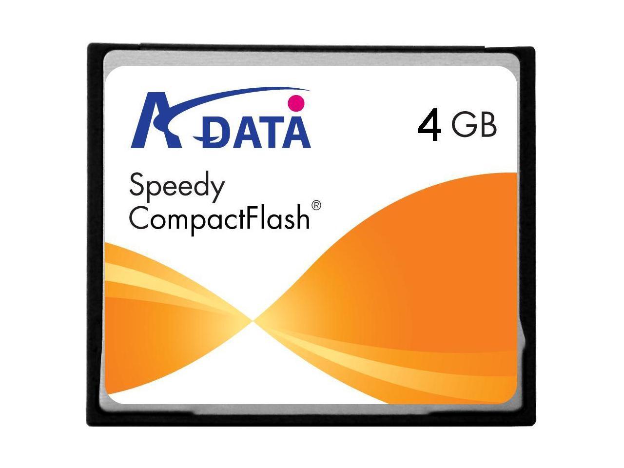 ADATA Speedy 4GB Compact Flash (CF) Flash Card Model SPEEDY CF 4GB ...