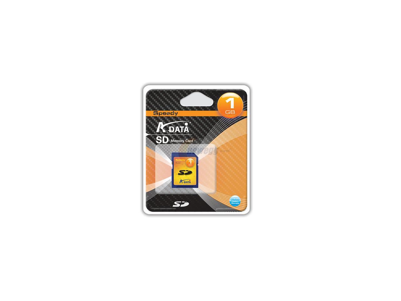ADATA Speedy 1GB Secure Digital (SD) Flash Card Model SD-1G - Newegg.com